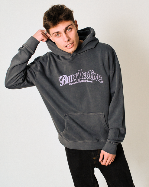 Iconic Bm Grey Hoodie – BMCollective