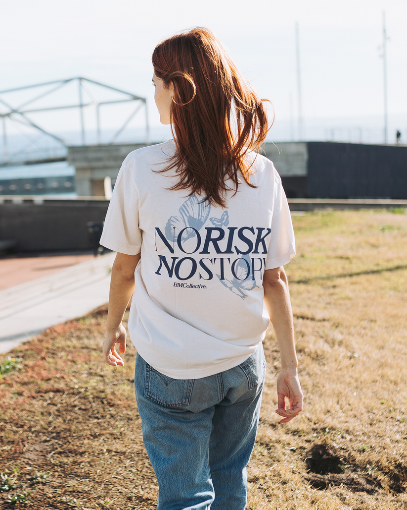 No risk, No story Tee – BMCollective