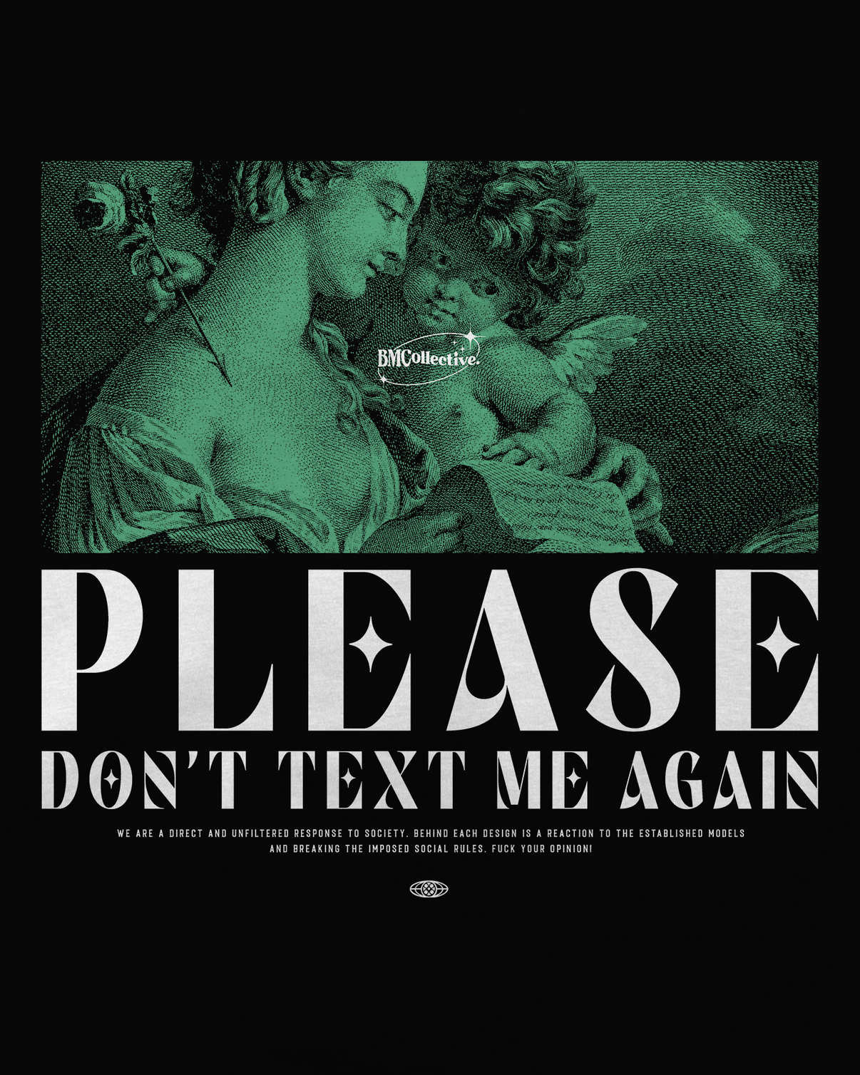 Don't Text Me Again Hoodie – BMCollective